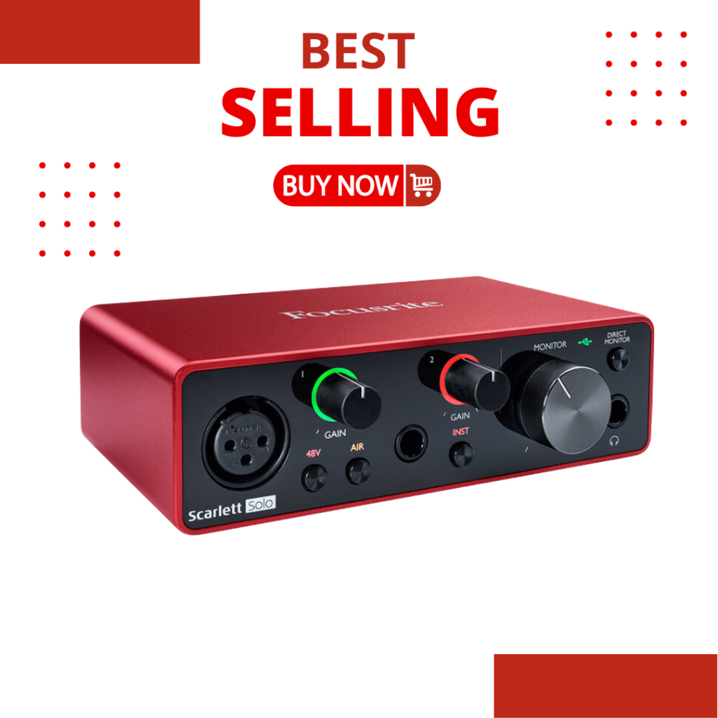 Solo Gen 3 Soundcard Thu Âm Giá Rẻ Chuyên Nghiệp