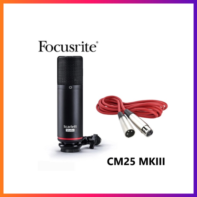 Micro Thu Âm Focusrite Scarlett CM25 MKII - thanhnamstudio.vn